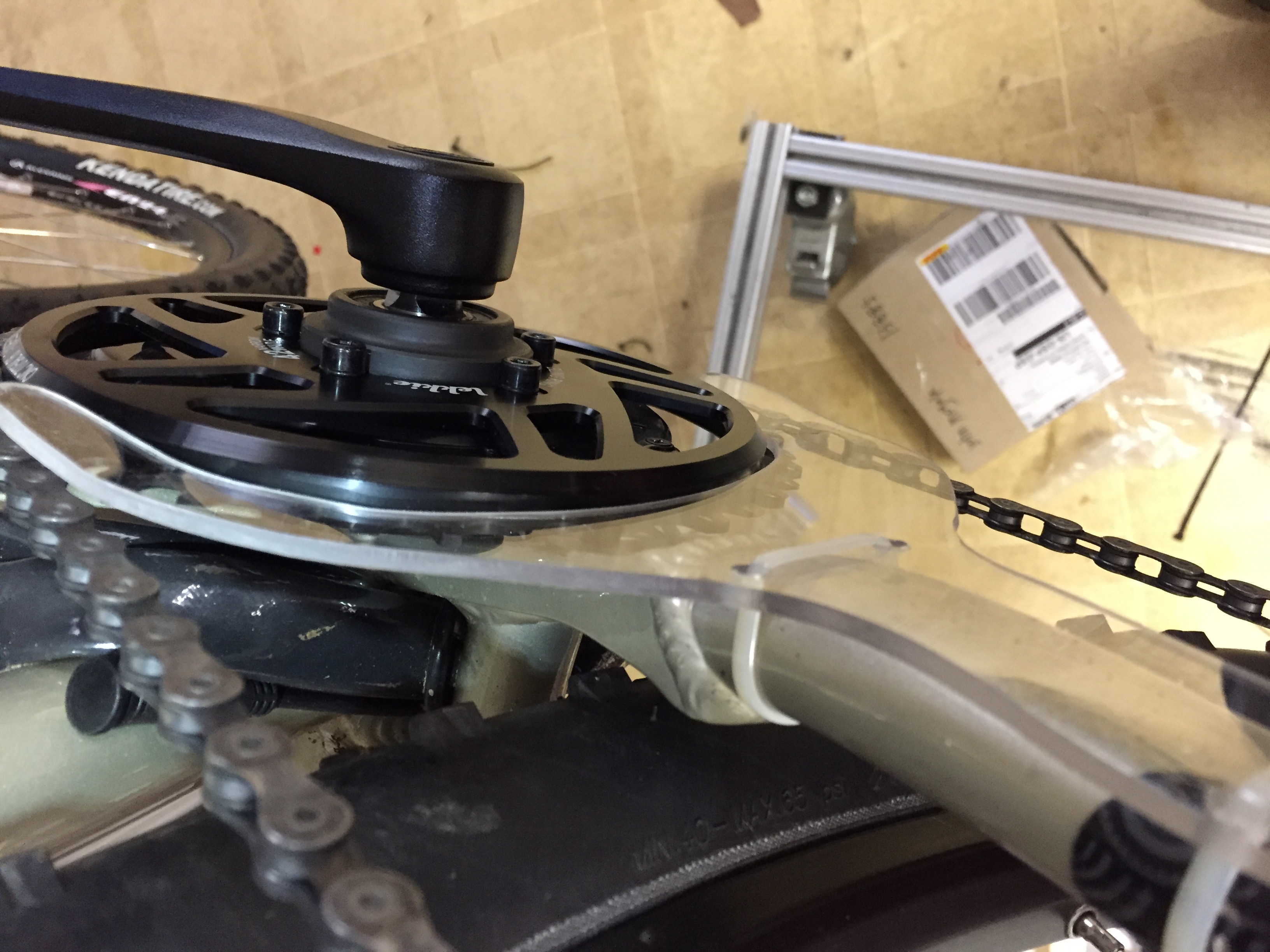 DIY chainguard for BBSHD - Electricbike.com Ebike Forum